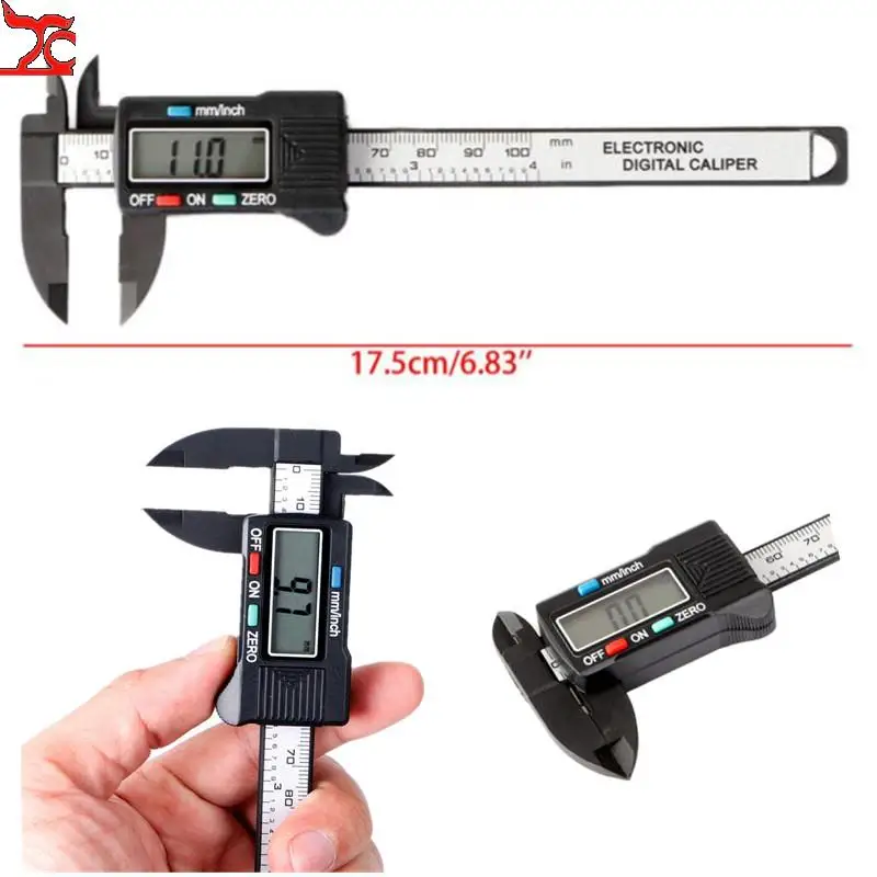 Precise Digital Vernier Electronic Lcd Caliper Gauge Measure E Bead ...