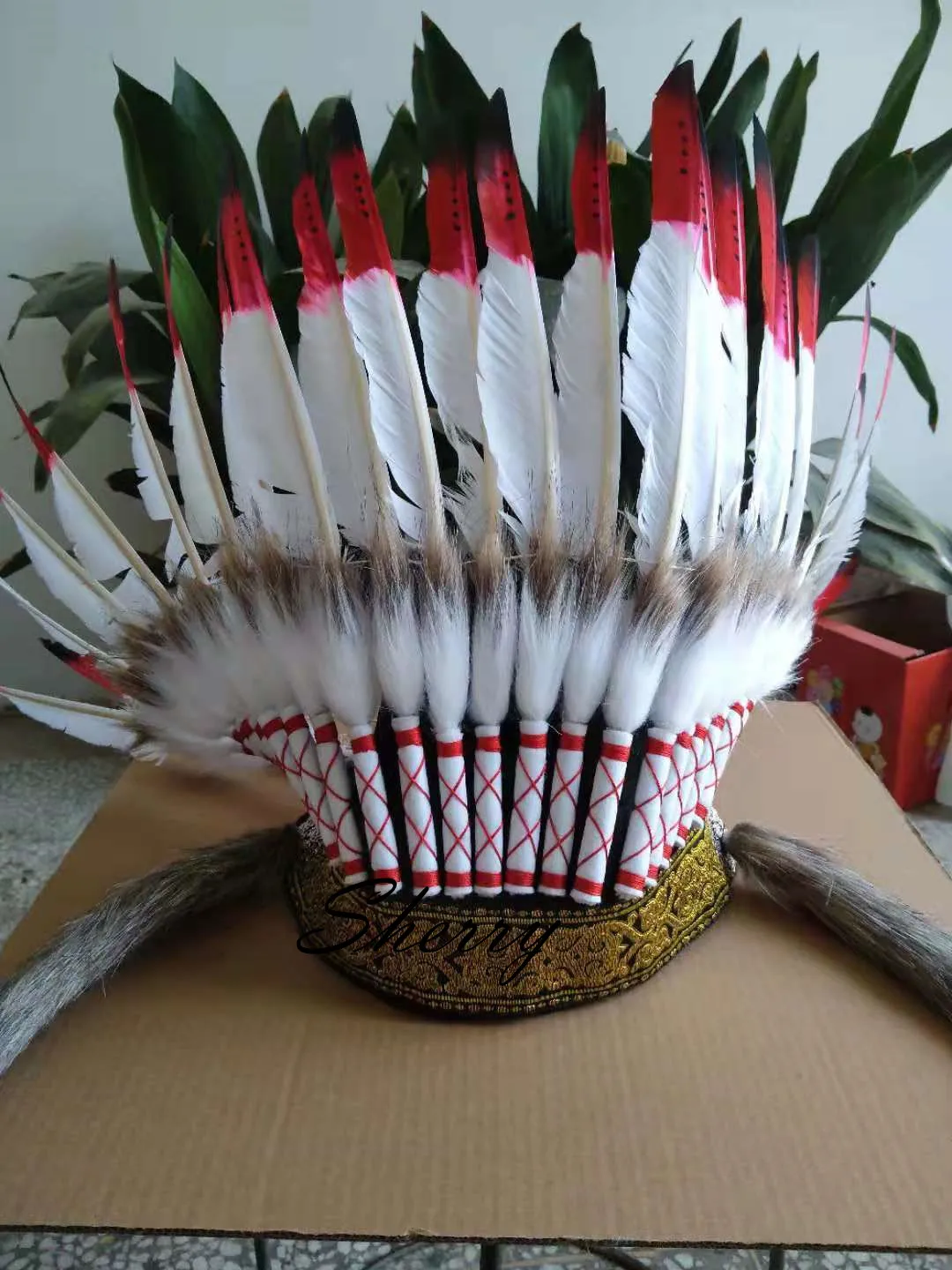 Indian Feather Headband