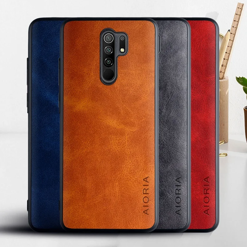 Case-for-Xiaomi-Redmi-Note-8-Pro-8T-Luxury-Vintage-leather-skin-phone ...