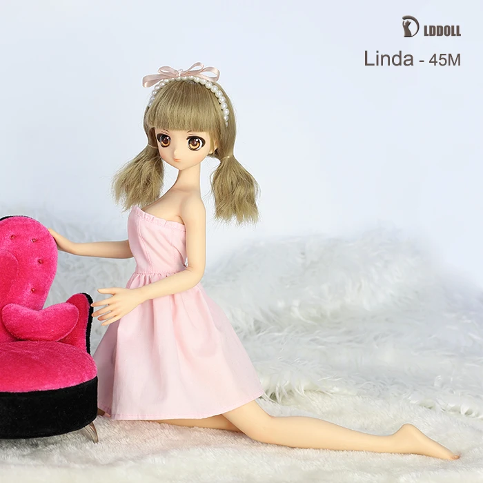 LDDOLL45cm1/4 BJD \ DD \ SD \ SFD 실리콘 심리스 미드 가슴 메이크업 인형 바디 액션, 애니메이션 ...