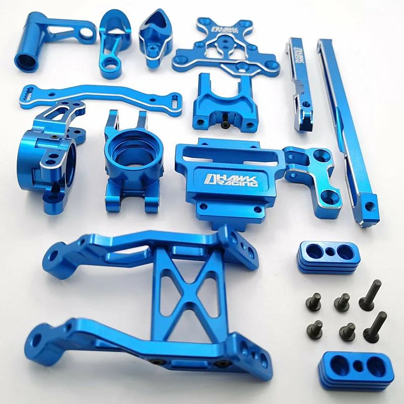 CNC RC Car Parts Alloy PartsChassis Bracket Steering Set C Block For ...