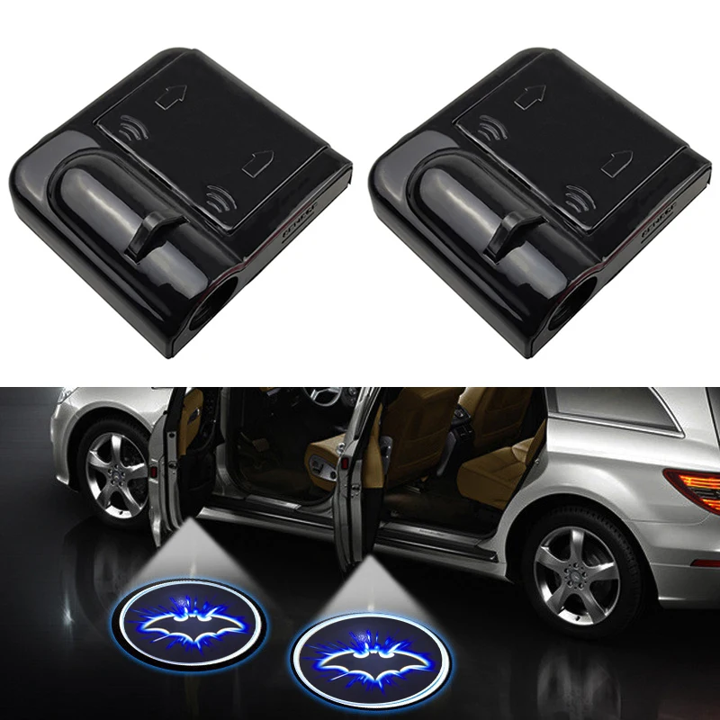 1PCS-Wireless-Car-Light-Bat-Logo-Door-Decor-Shadow-LED-Welcome-Laser ...