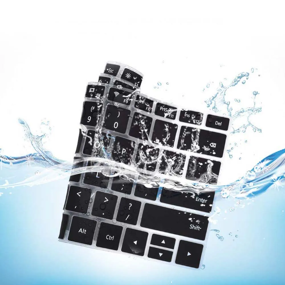 Clavier,Housse de protection de clavier en Silicone pour Macbook Air 13 ...