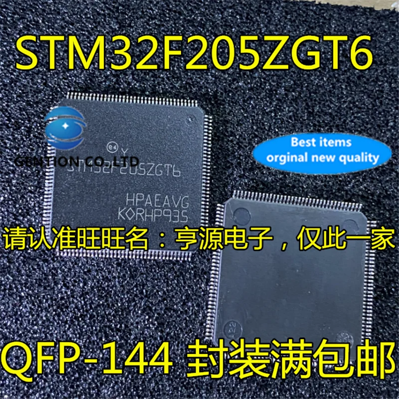 Chip de microcontrolador STM32F205 STM32F205ZGT6, QFP 144 de 32 bits ...