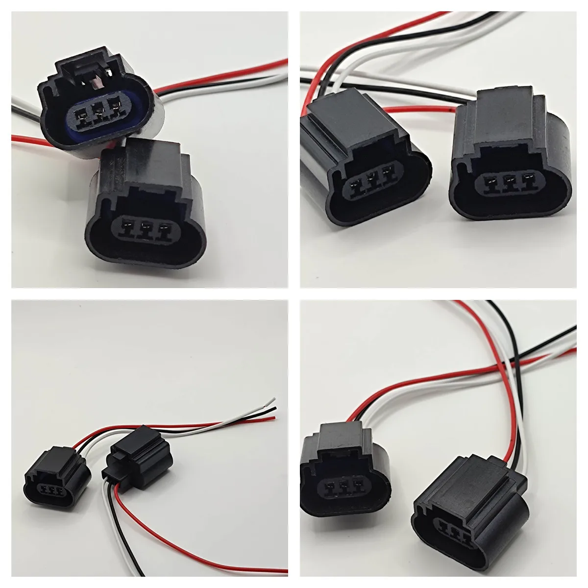 2pcs H13 Socket Female H13 Bulb Holder H13 Car Connector, Female H13 ...