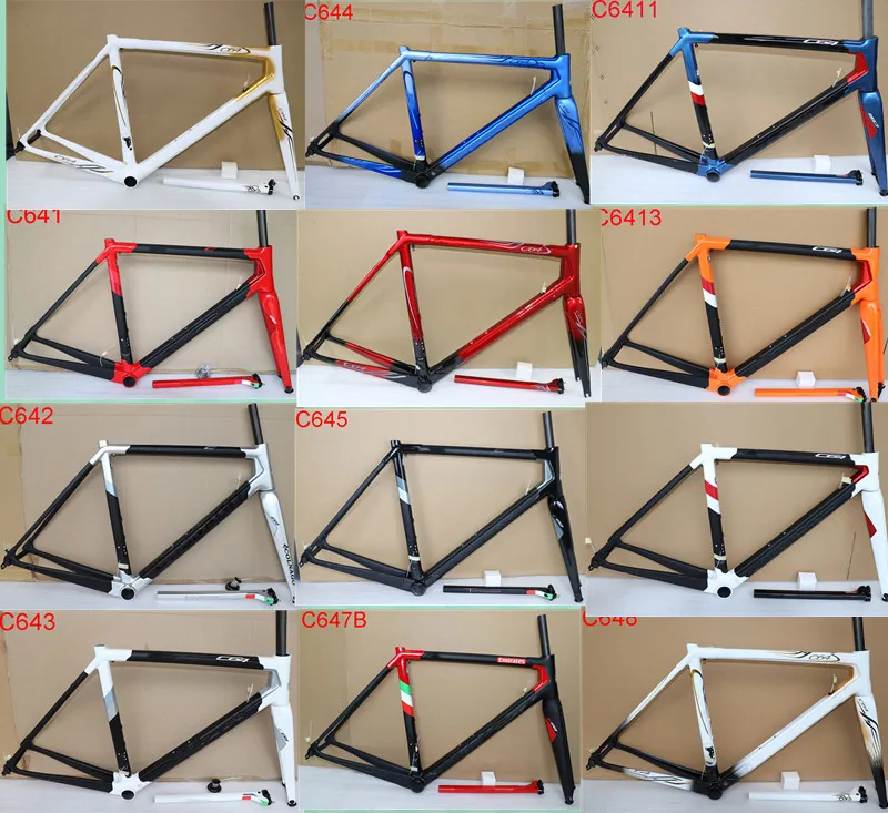 29-COLOR-painting-C64-frame-carbon-frameset-road-bike-Frame-carbon ...