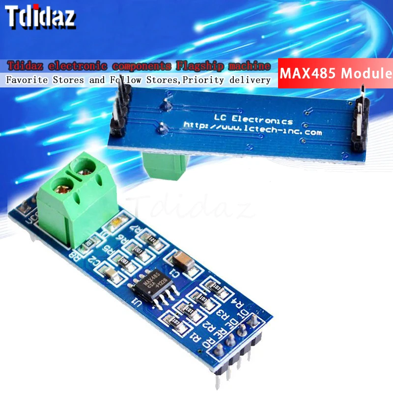 5PCS-MAX485-Module-RS-485-TTL-Turn-To-RS485-MAX485CSA-Converter-Module ...