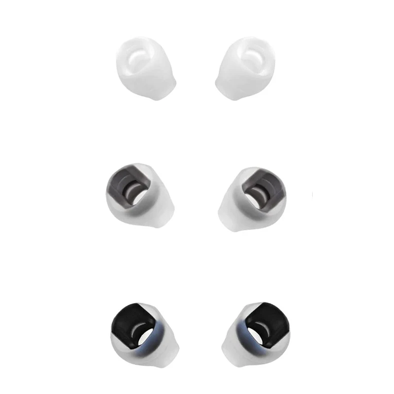 6 Pieces For Bose Earbuds Replacement Tips Silicone For QC30 ...