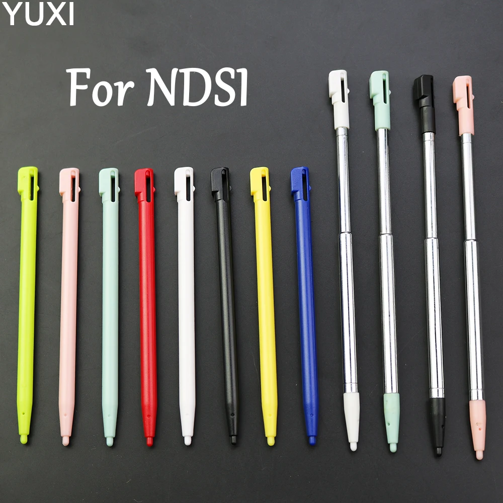YUXI-2PCS-Plastic-Touch-Screen-Stylus-Pen-Metal-telescopic-pen-For ...