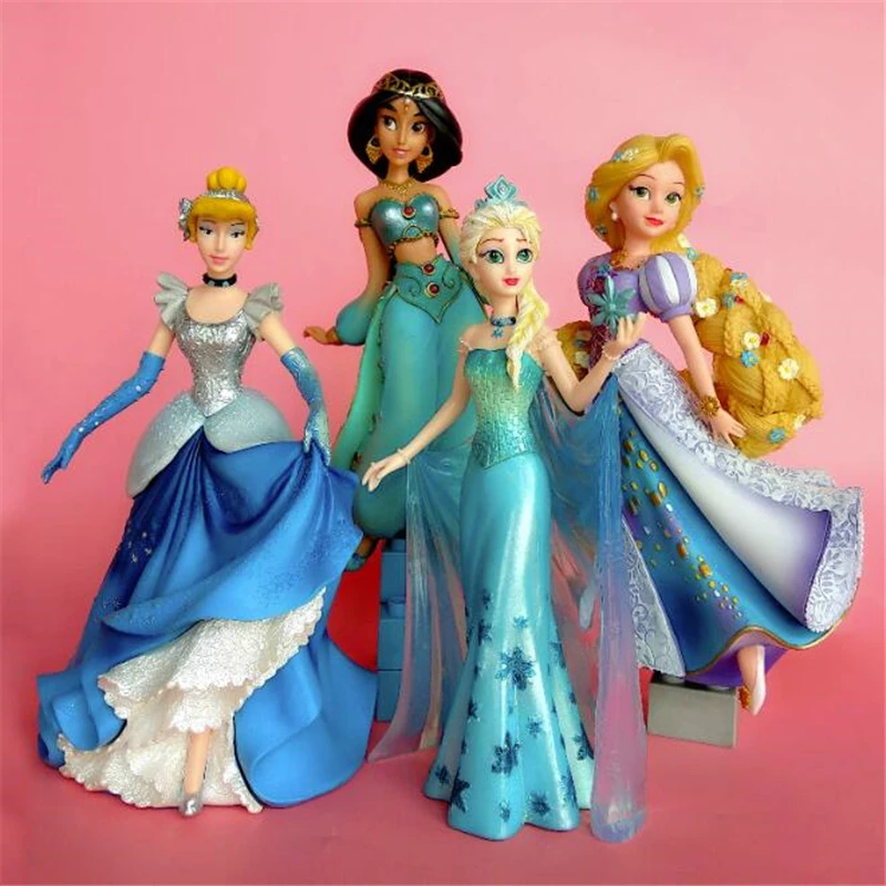 Bonecos princesas da disney para decoração de bolo, bonecos congelados ...