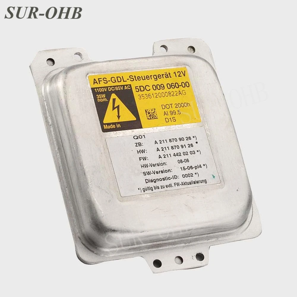 Genuine Replacement 5DC 009 060 00 Xenon D1S AFS GDL Stuergerat ...