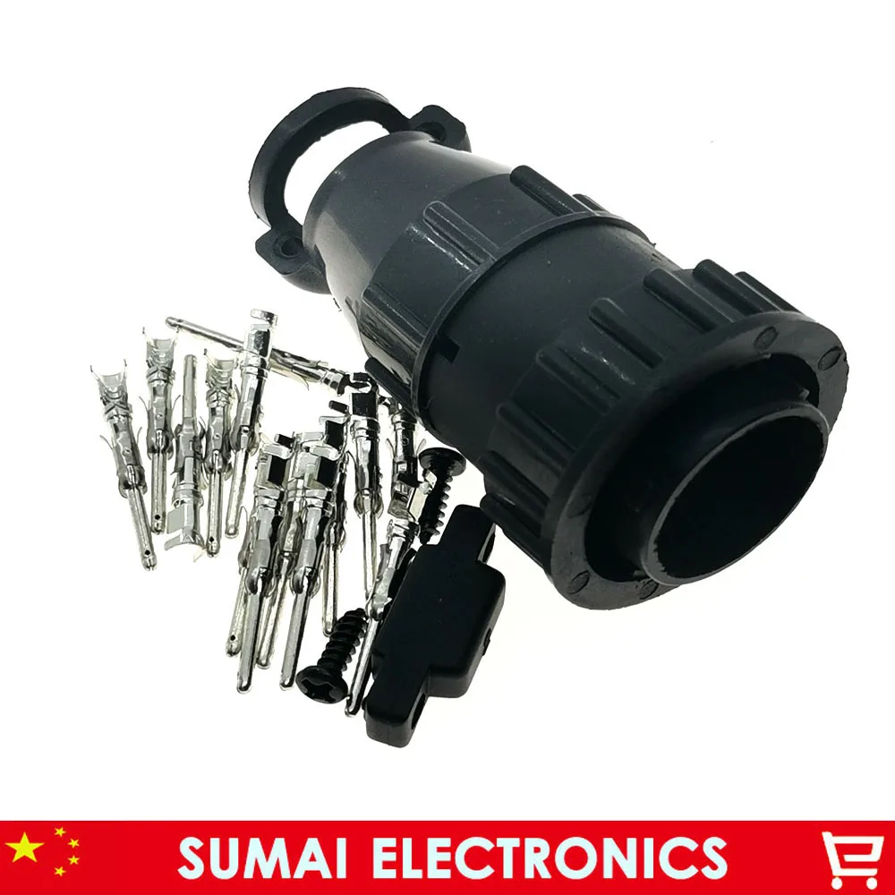 14Pin AMP/TE 206044-1 auto sensor plug connector for SMEMA Car,14P male ...