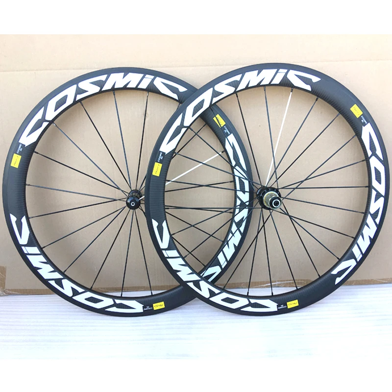 Twill of SLR Cosmic Carbon ROAD Wheels 50mm 23mm width 700c Road bike ...