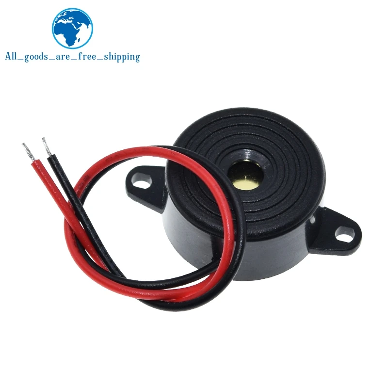 DC 3-24V SFM-20B Active Piezoelectric Buzzer Long Continuous Beep Tone ...