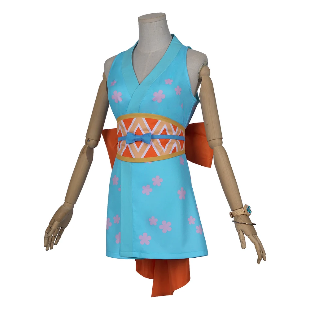 Anime One Piece Wano Country Nami Cosplay Costume - AllCosplay.com