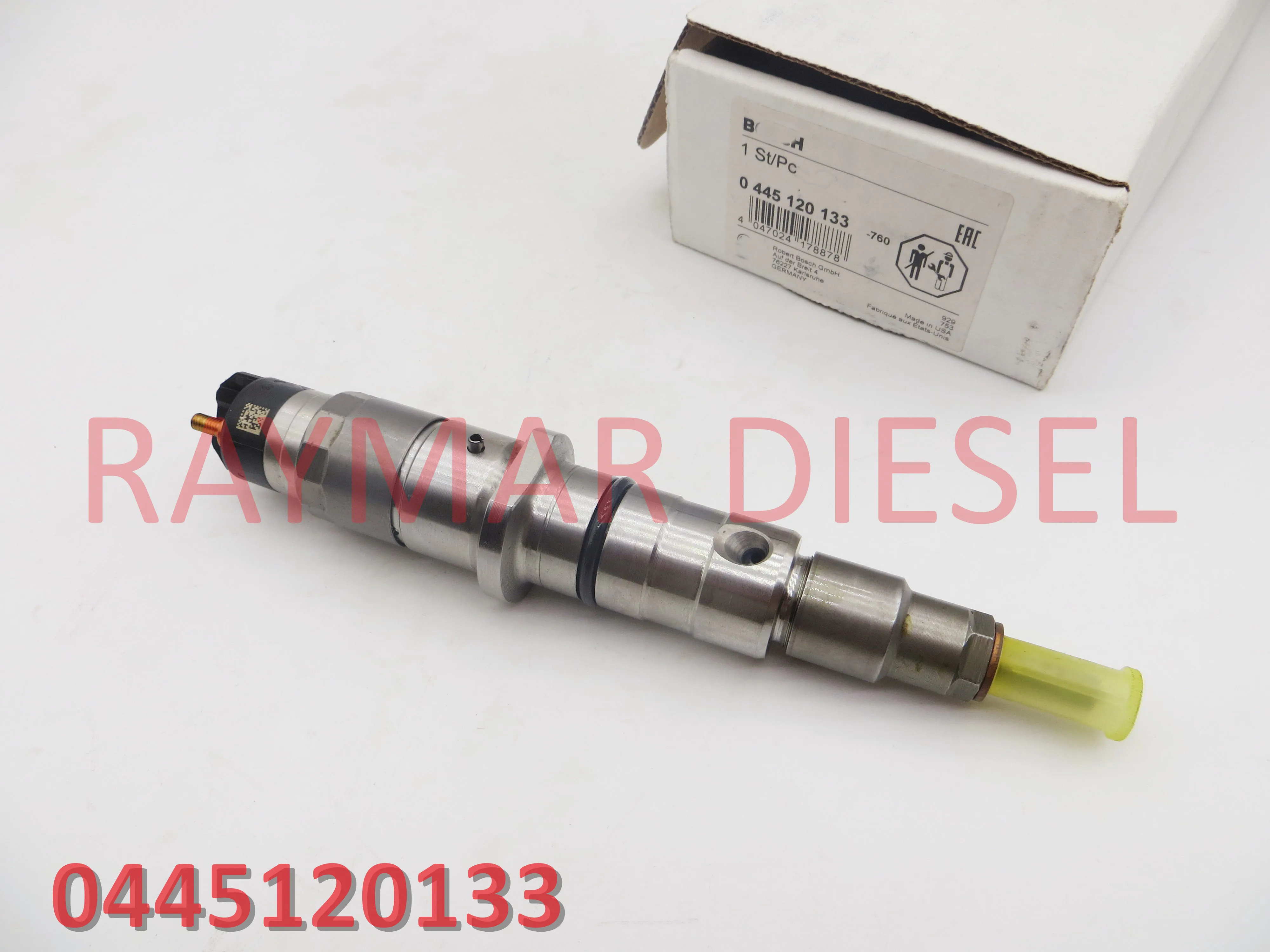 Ensamblaje de inyector de combustible common rail genuino 0445120038 ...