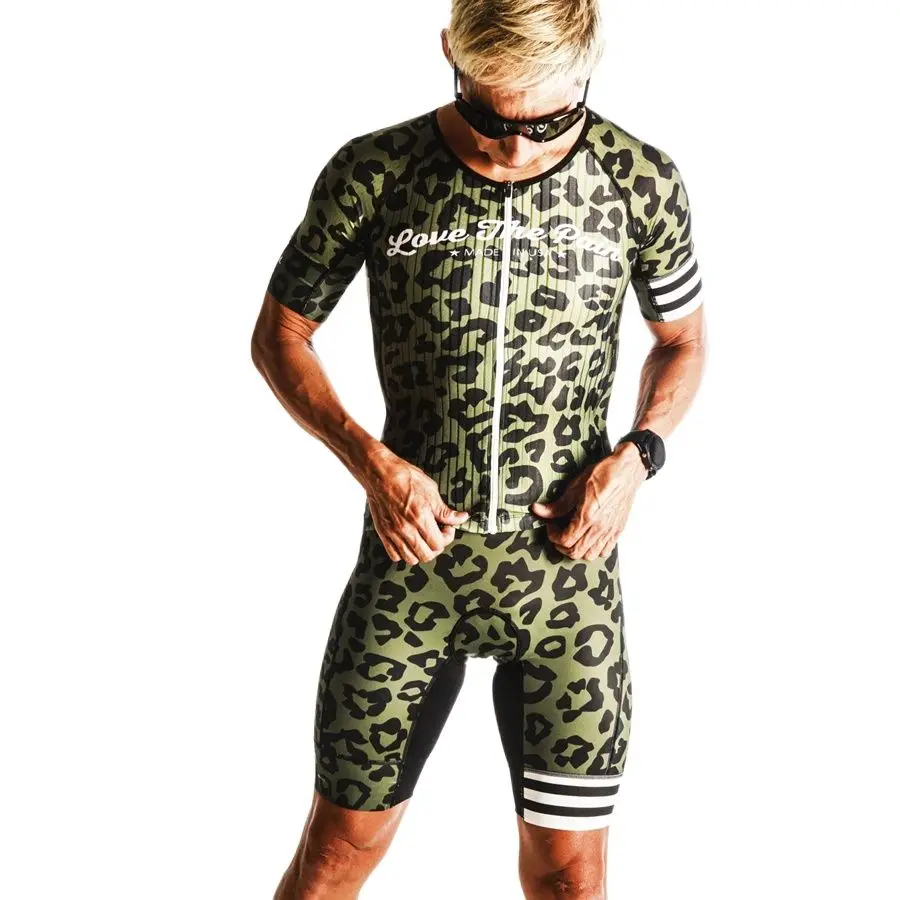 LOVE-THE-PAIN-Summer-Men-Cycling-Skinsuit-Uniform-Bicycle-Triathlon-Set ...