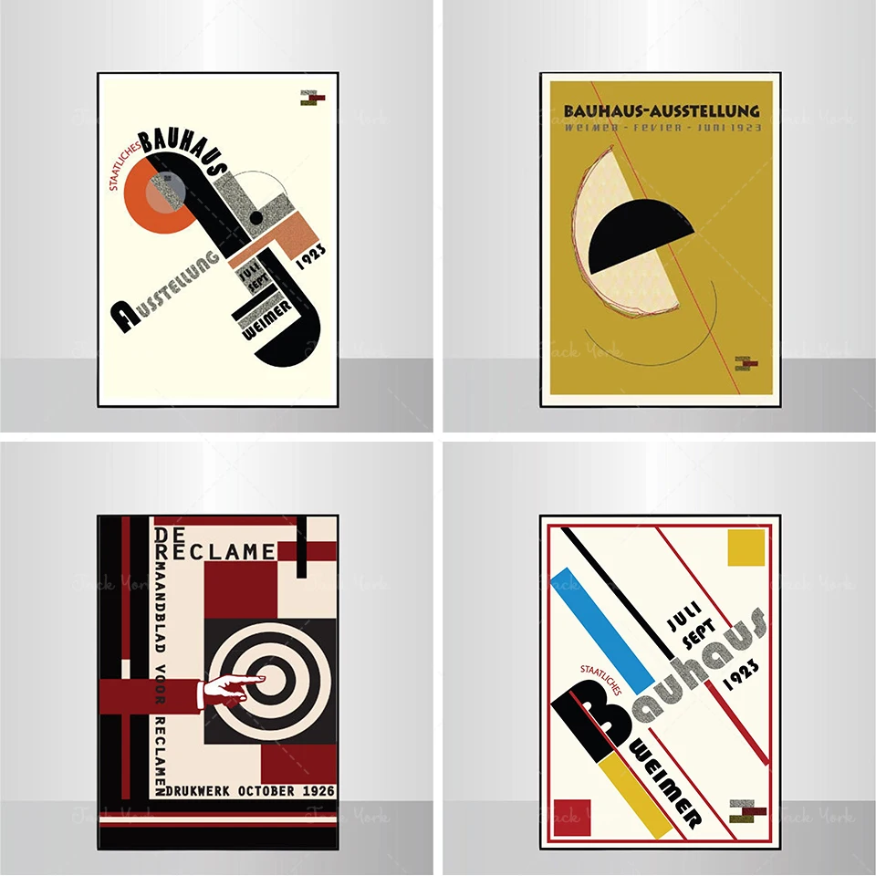 Bauhaus-poster-Bauhaus-Exhibition-print-Herbert-Bayer-Bauhaus-Print ...