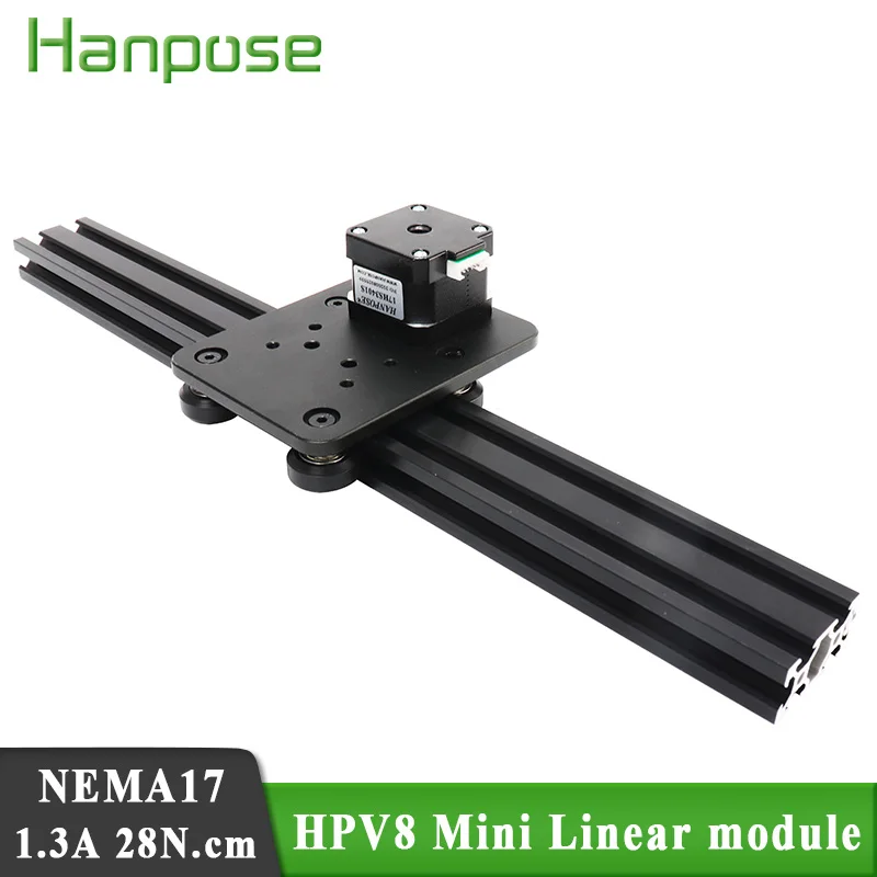 HPV8-Openbuilds-Mini-Solid-V-Slot-Belt-Linear-module-and-Pinion-Linear ...