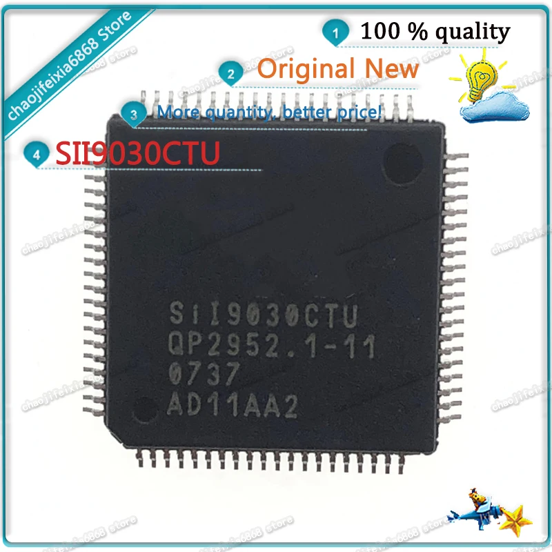 1pcs-lot-SII9030CTU-SIL9030CTU-QFP-80-9030CTU-SII9030-SIL9030-SI19030 ...
