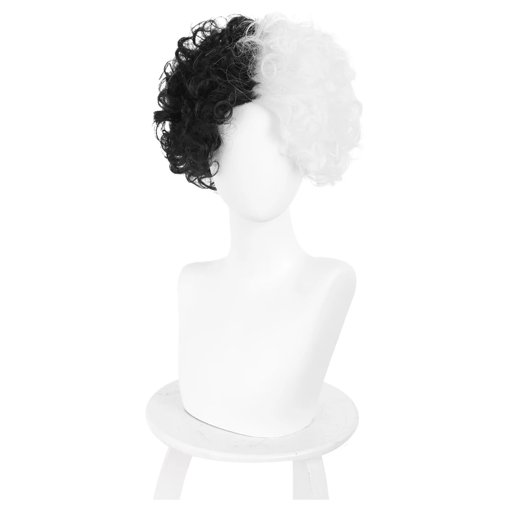 Movie Cruella De Vil Cosplay Wig - AllCosplay.com