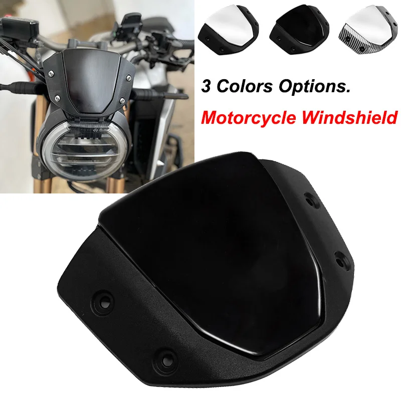 Motorcycle Windshield WindScreen Front Screen Deflector Screen ...