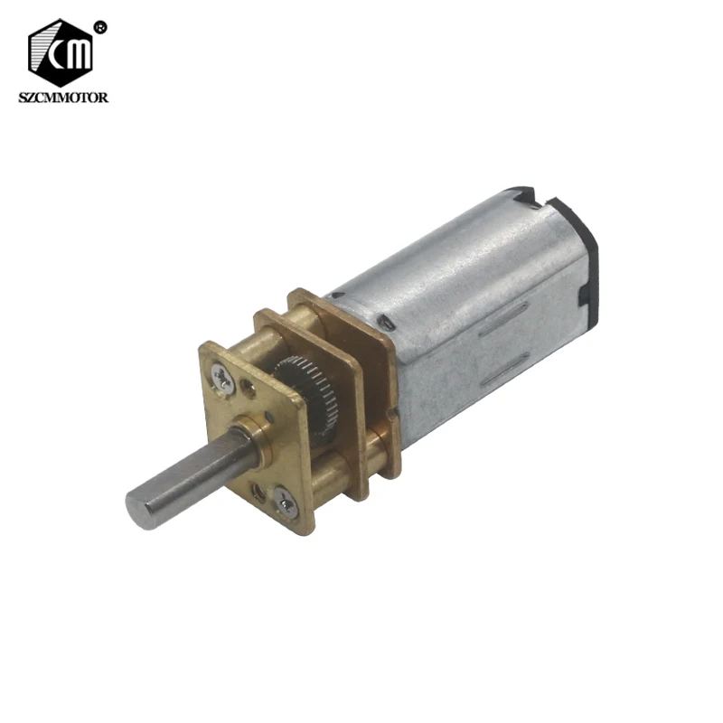 Wholesale 10pcs Micro Gear Motor 6v At 26rpm To 2000rpm 12v At 52rpm To ...