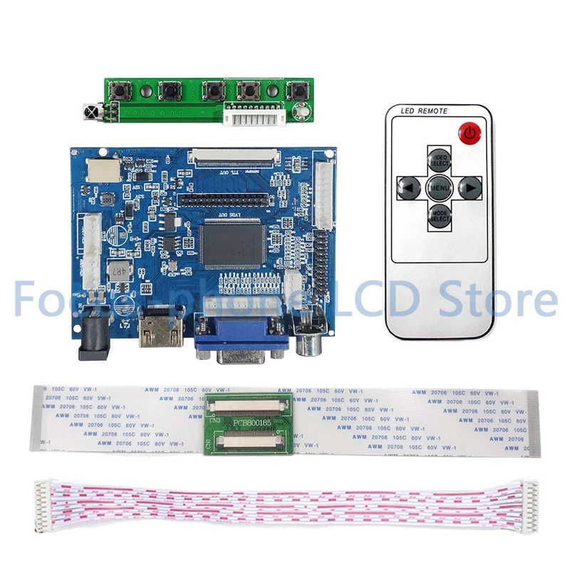 Placa-controladora-PCB800099-V9-para-cla070ma0acw-pantalla-LCD-de-7-pulgadas-800x600-VGA-placa ...