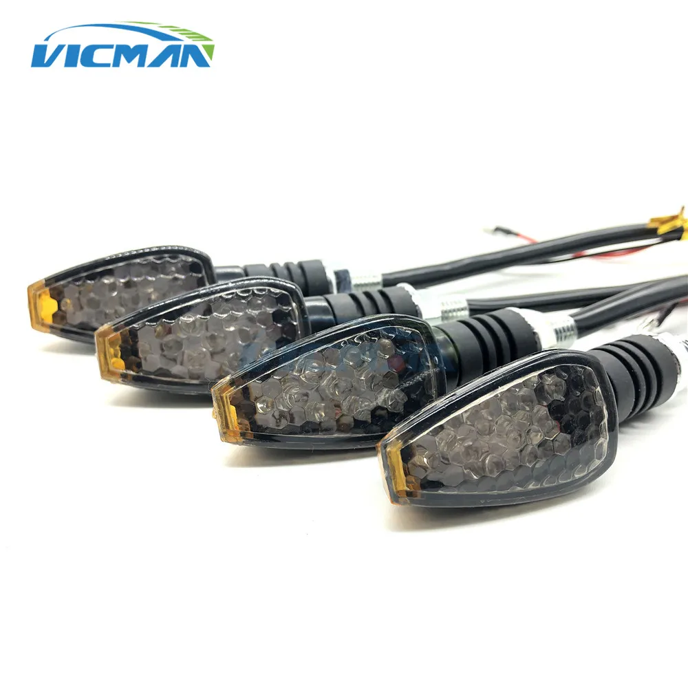 4Pcs-Motorcycle-Universal-LED-Turn-Signals-Short-Turn-Signal-Lights ...