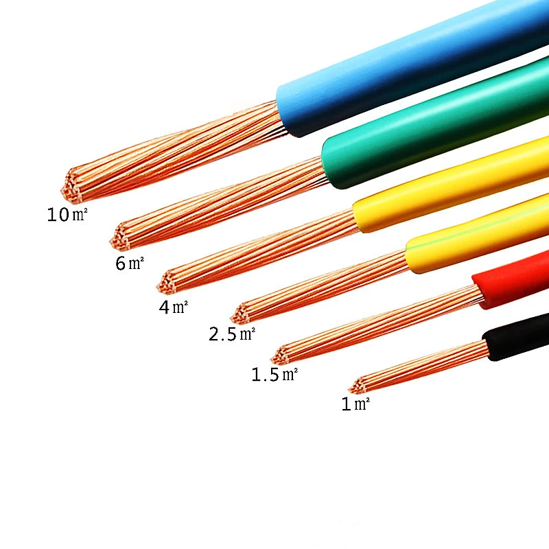 18 17 15 13 11 9 AWG power cable PVC single core multi strand flexible ...