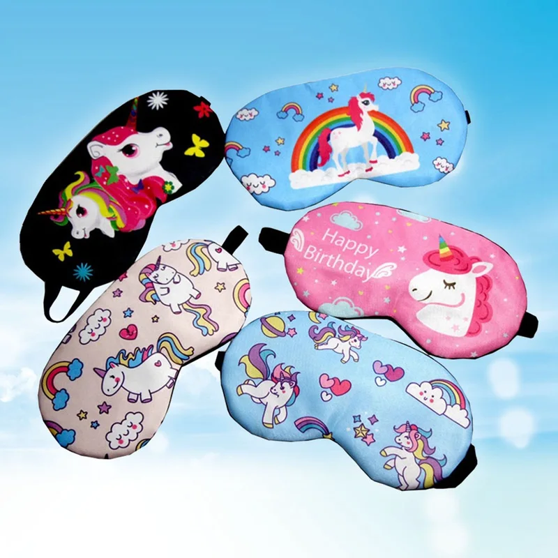 Cute Cartoon Unicorn Sleep Eye Mask For Kids - Queerks™