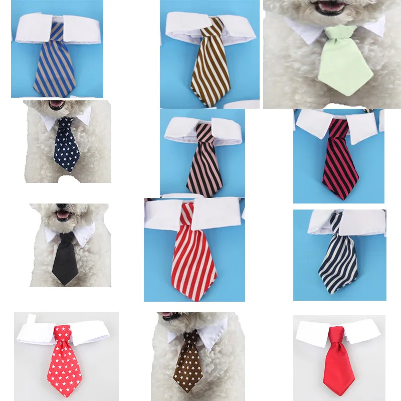 50 Uds. De corbatas ajustables para perro, para caballero, mascota ...