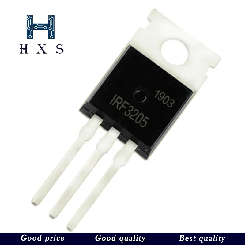10 pcs IRF3205PBF TO220 IRF3205 IR3205 MOSFET 신규 및 기존|커넥터| - AliExpress