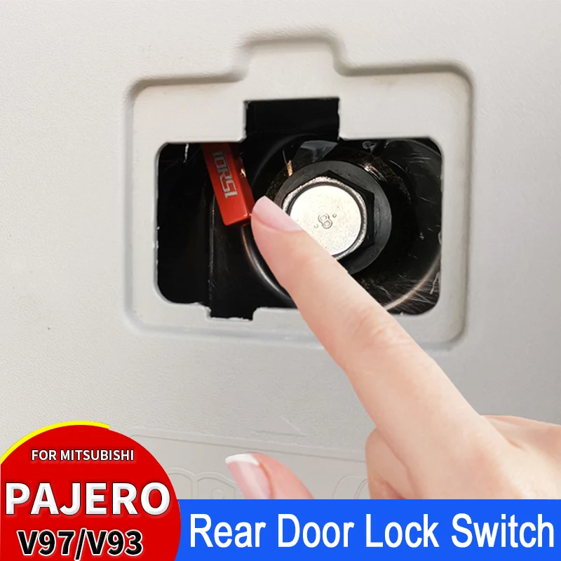 For-V97-V93-V87-Mitsubishi-Pajero-Trunk-Escape-Lock-Device-Shogun-Rear ...