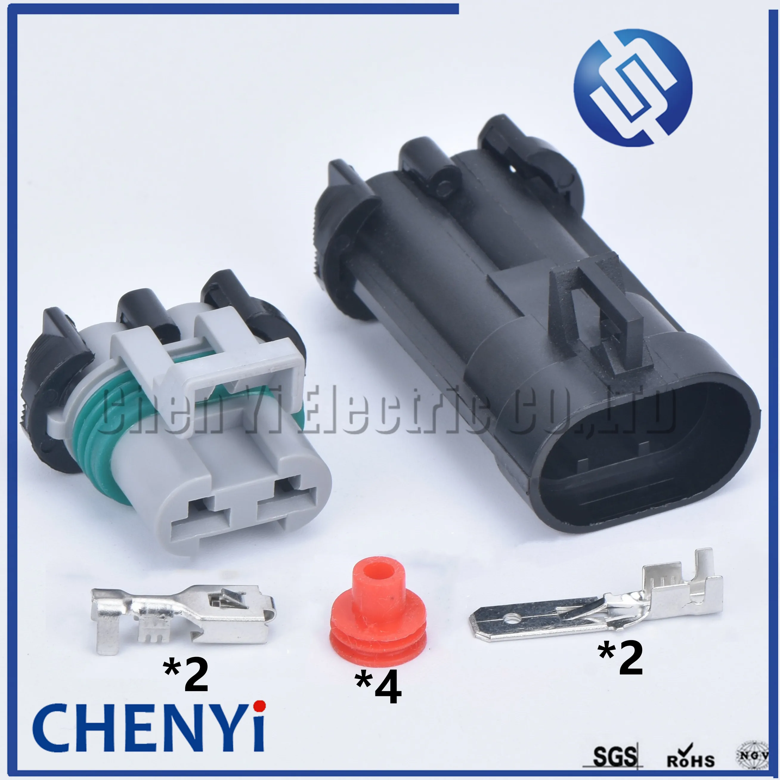 1-set-2-Pin-Female-or-Male-Connector-15363990-15363993-15344054-For ...