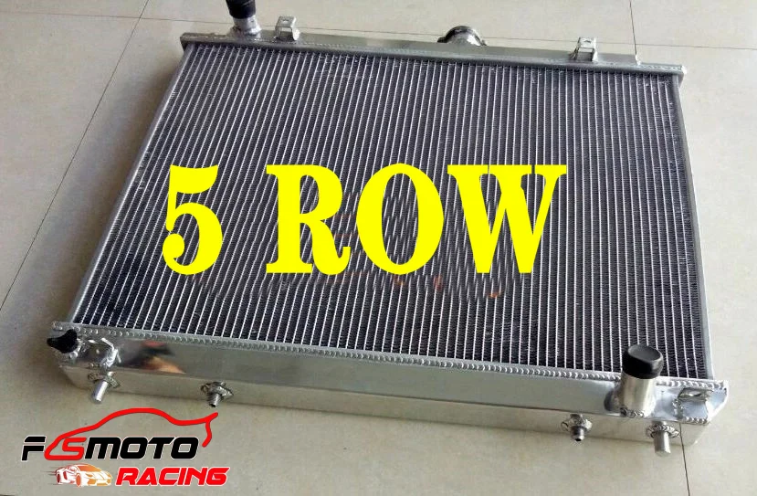 High performance 5 ROW ALUMINUM RADIATOR FOR Mitsubishi Pajero NM NP NS ...