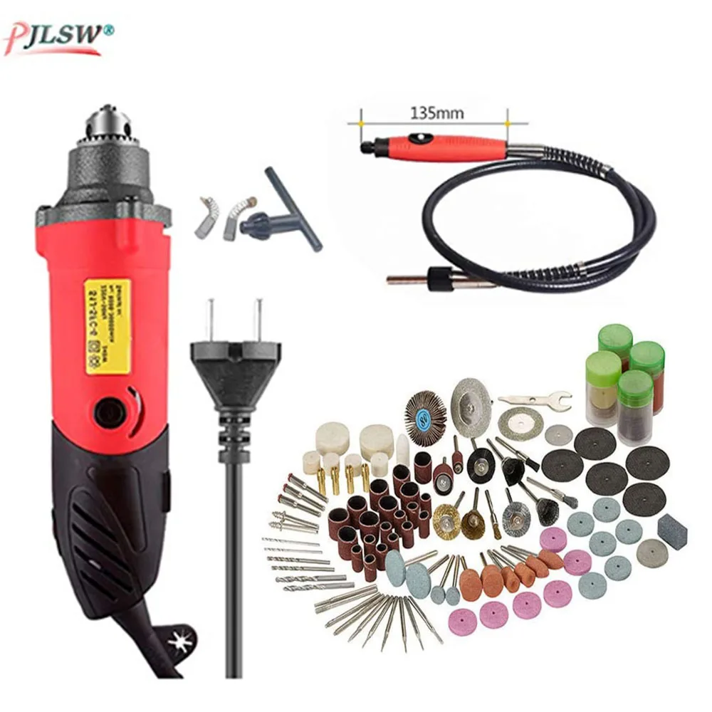 PJLSW Mini taladro eléctrico con portabrocas Universal y Kit de ...
