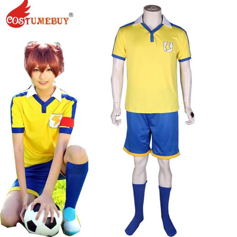 Inazuma Eleven Raimon Costume Adult Students Football Jersey Suit ...