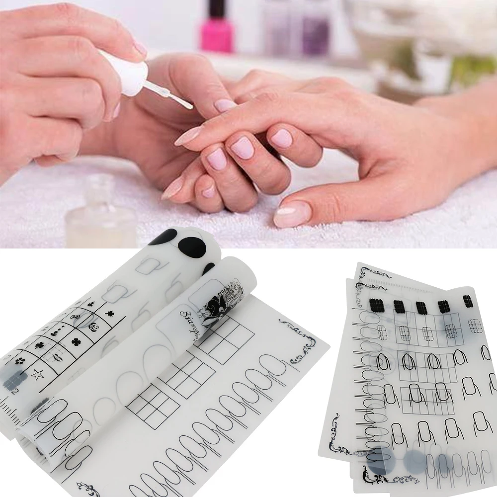 Foldable-Washable-Table-Pad-Nail-Art-Silicone-Pad-Hand-Rest-Gel-Nail ...