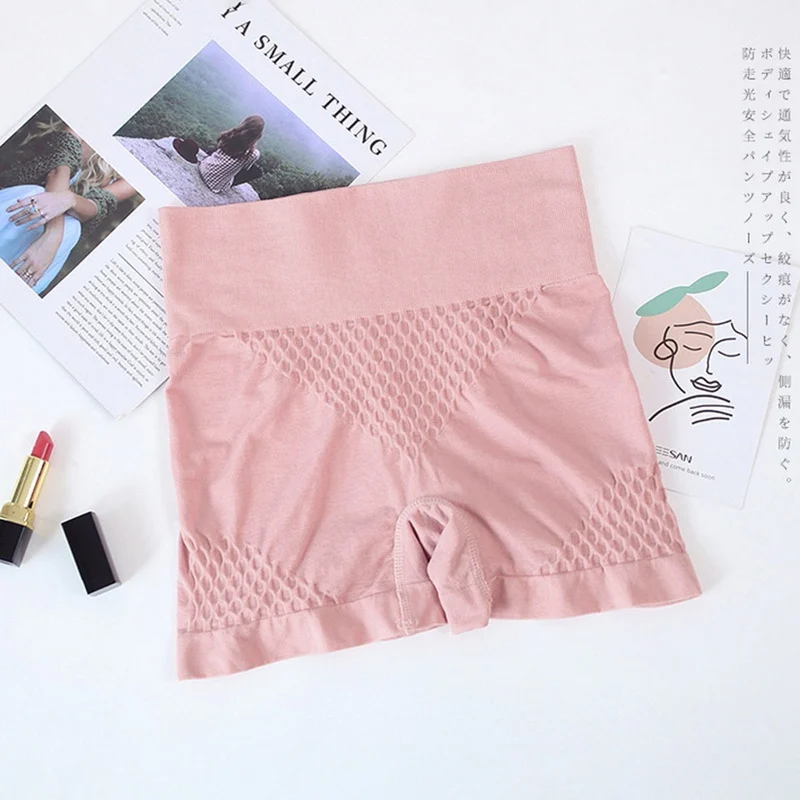 Sous-vêtement,Short de sécurité pour femmes,culotte taille haute Anti-frottement,douce,grande ...