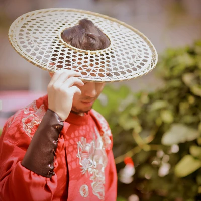 Antique Cosplay Hat Ancient Costume Hanfu Cos Hats Photo Fence Cover ...