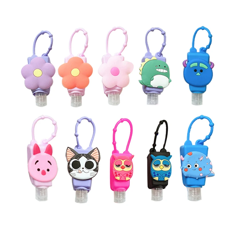 1PCS 30ml Cute Silicone Mini Hand Sanitizer Hand Gel Holder Portable ...