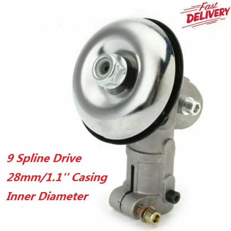 Gearbox-Gearhead-28mm-9-Spline-For-Strimmer-Brush-Cutter-Garden ...