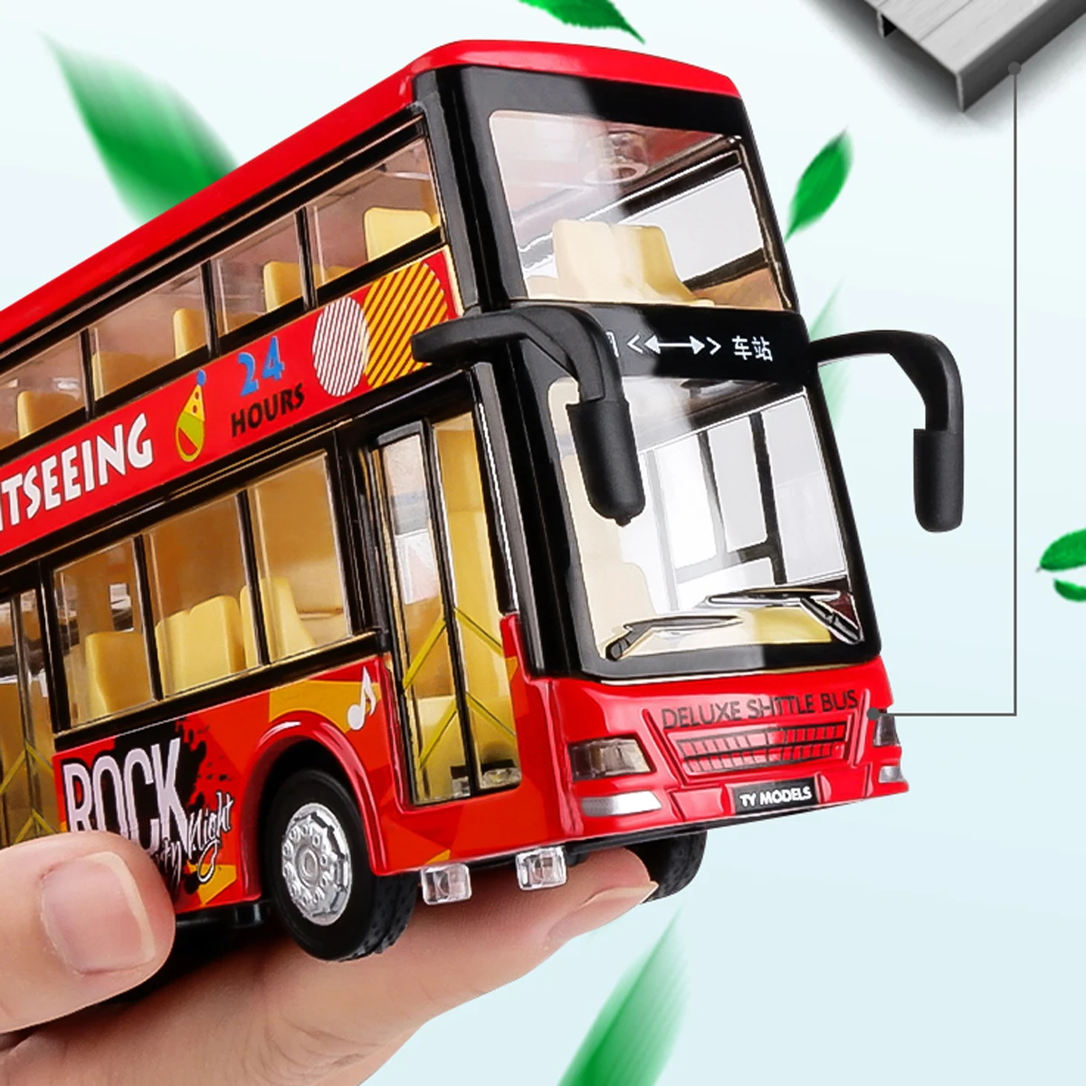 Diecast Double Decker Bus