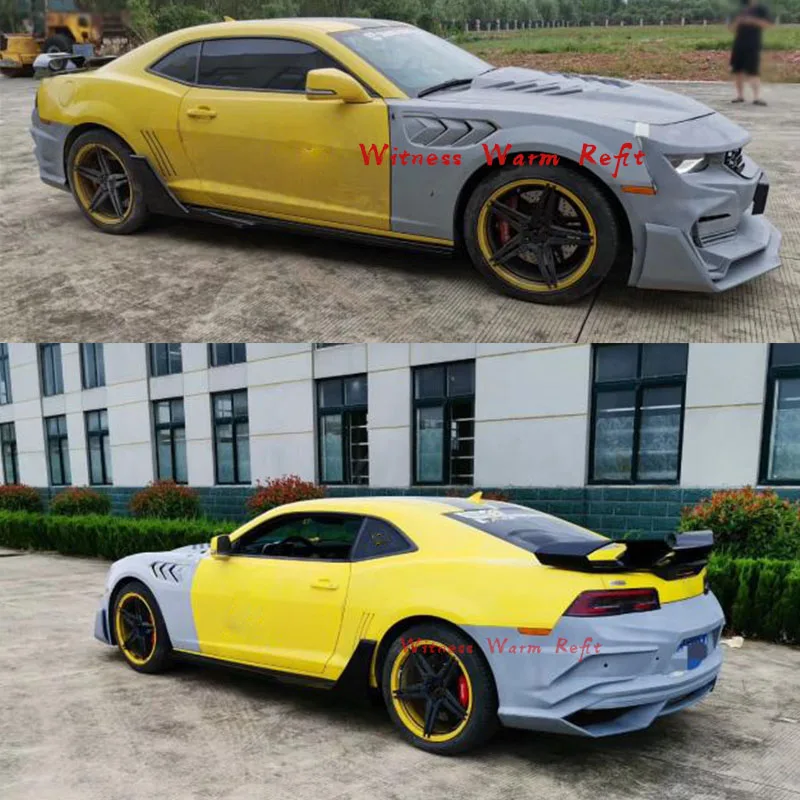 For Chevrolet Camaro Bumblebee Carbon fiber / FRP Car Body kit 2016 ...