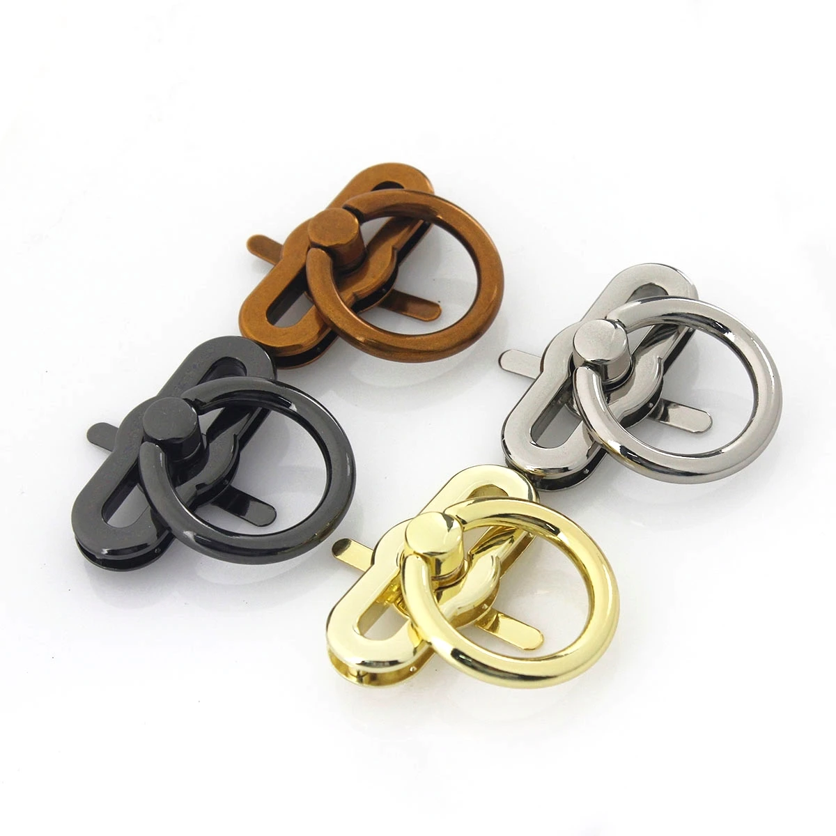 1pcs Fashion Metal Turn Lock Durable Lock Clasp for DIY Handbag Bag ...