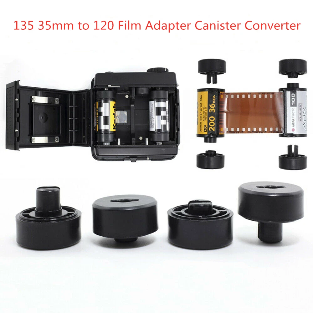 2 Sets 135 To 120 Film Adapter Canister Converter Panorama Like Xpan ...