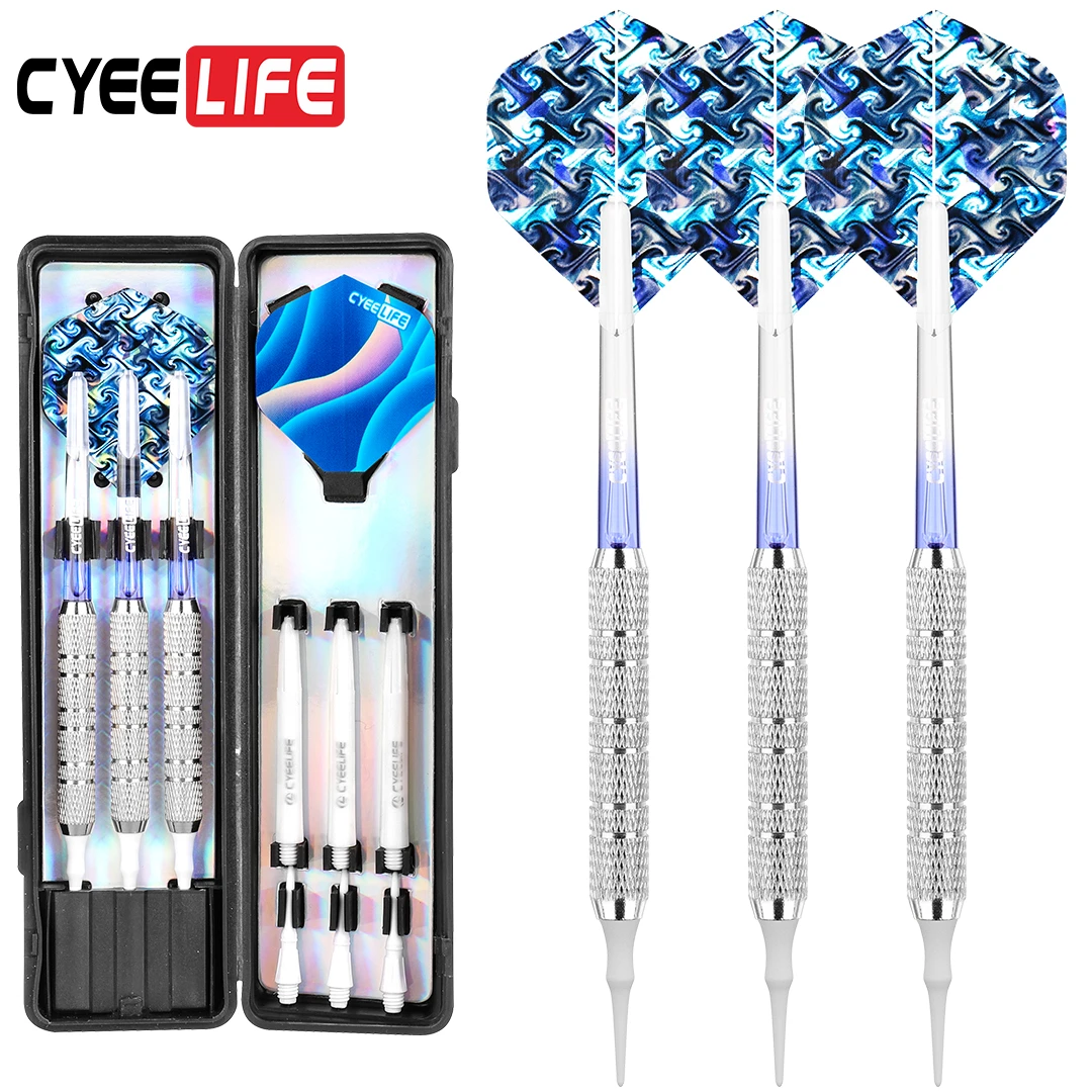 Cyeelife Professional Soft Tip Darts Set 14/16/18g For Plastic ...