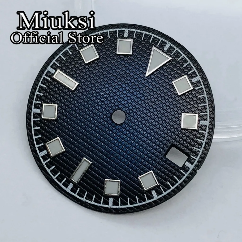 Dial Blue Luminous Nh35 | 29mm Dial Nh35 | Watch Dial | Repair Tools ...