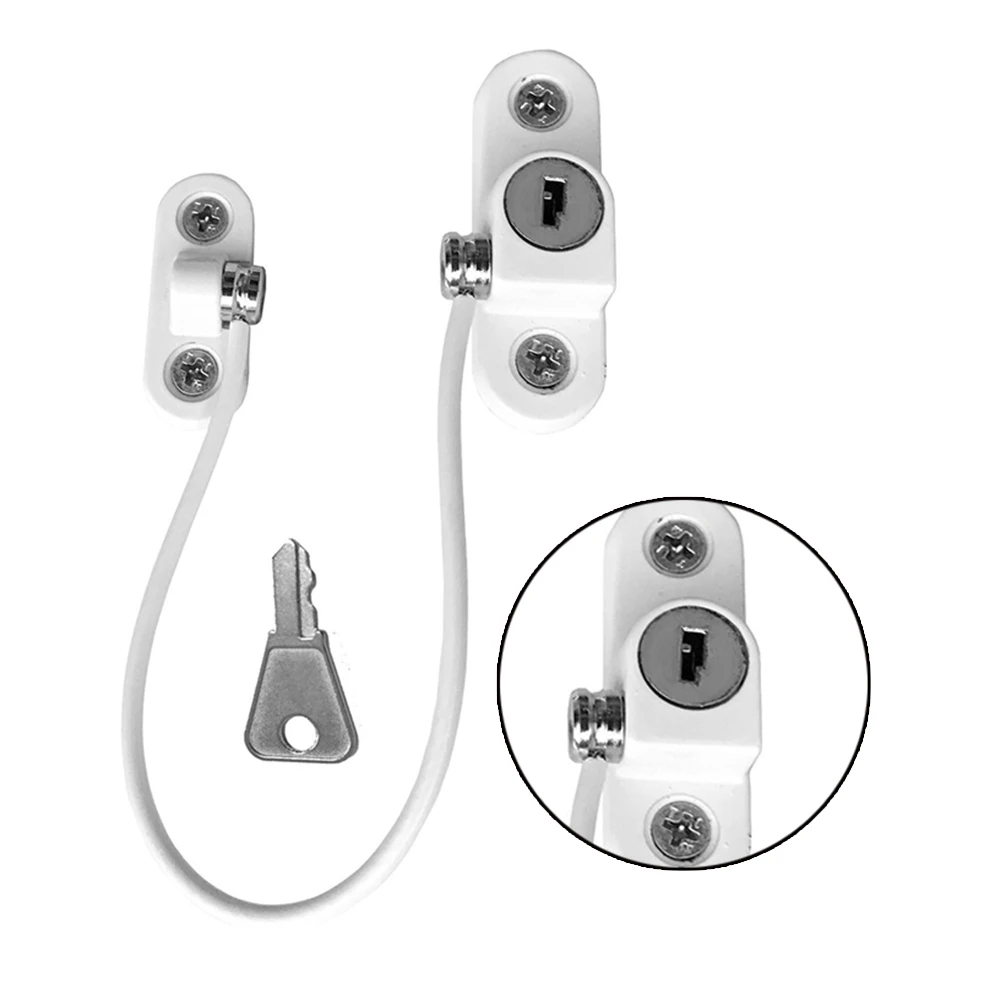 Refrigerator Door Lock with 2 Keys Fridge Freezer Lock Child Proof ...